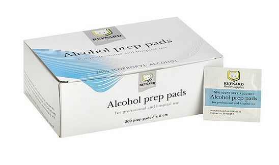 Alcohol Swabs - 200 Swabs - TCM Supplies NZ